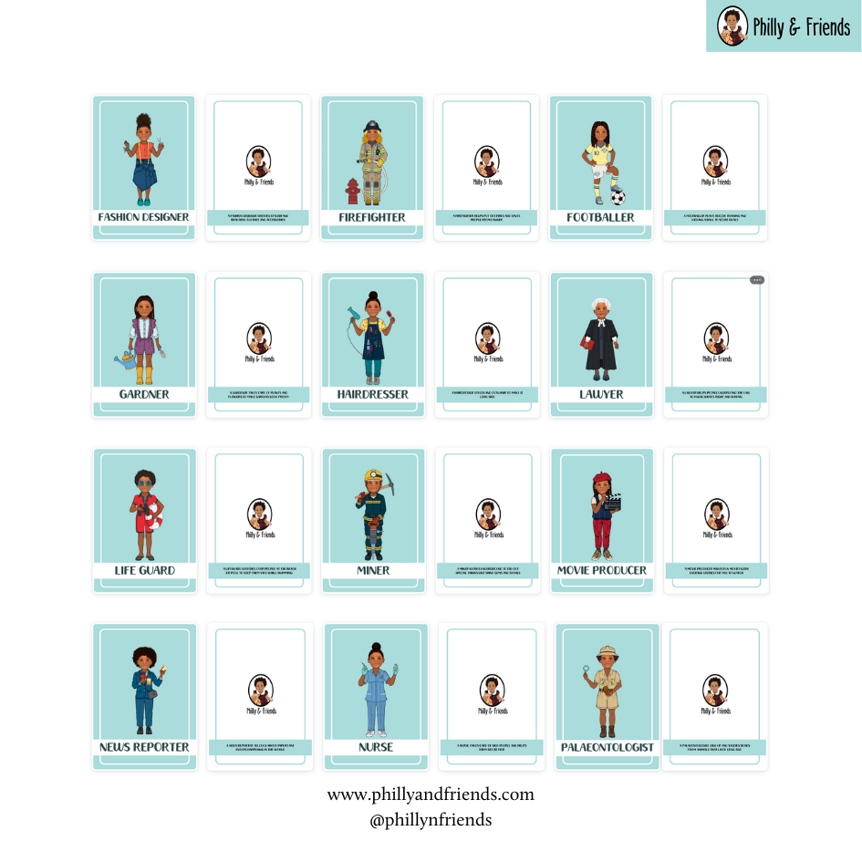 Educational Flashcards for Kids | 35 Occupations Flashcards - Careers ...
